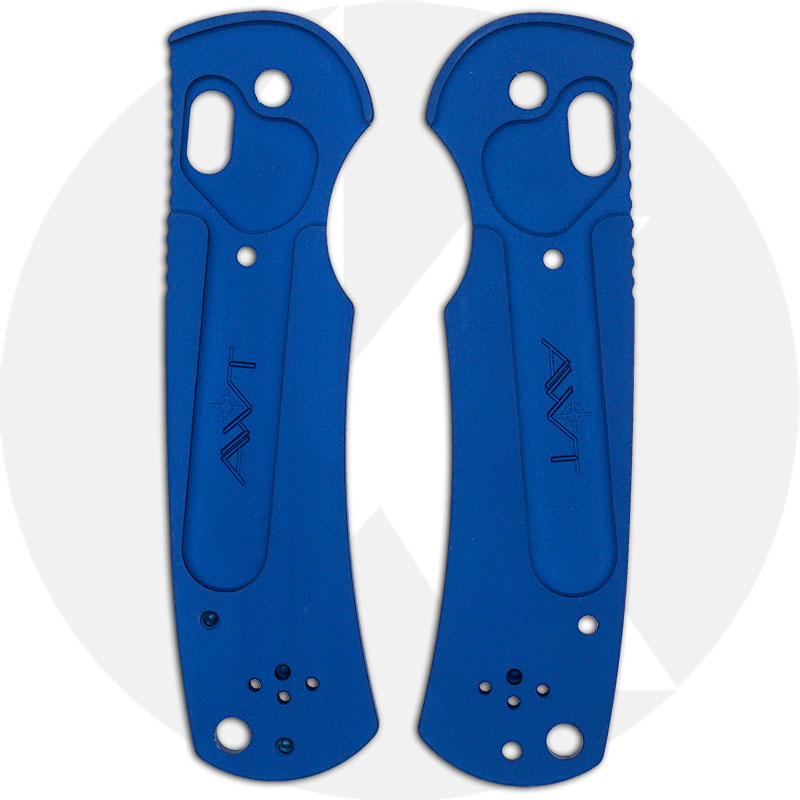 AWT Custom Aluminum Scales for Benchmade Griptilian Knife - Cobalt Blue ...