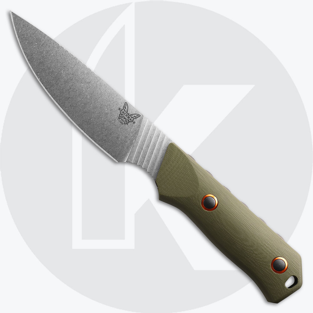Benchmade Raghorn 15600-01 Fixed Blade Knife - CPM-S30V Drop Point ...