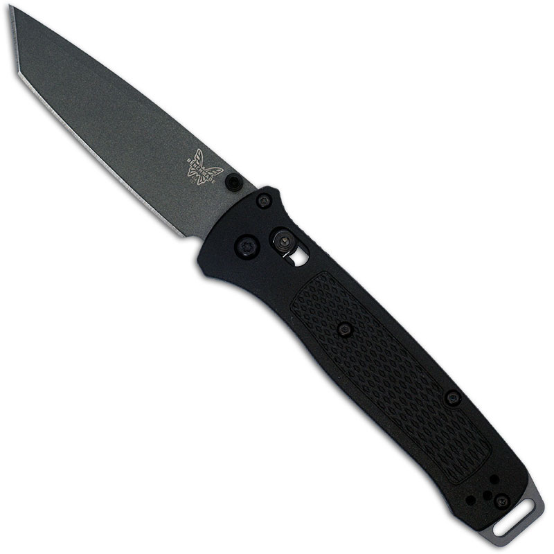 Benchmade 537GY Bailout Knife Gray Cerakote 3V Tanto Black Grivory AXIS ...
