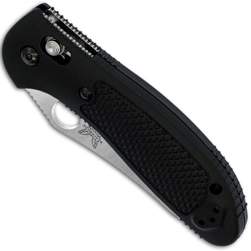 Benchmade 550 Griptilian Knife Mel Pardue S30V Sheepfoot Black GFN AXIS ...