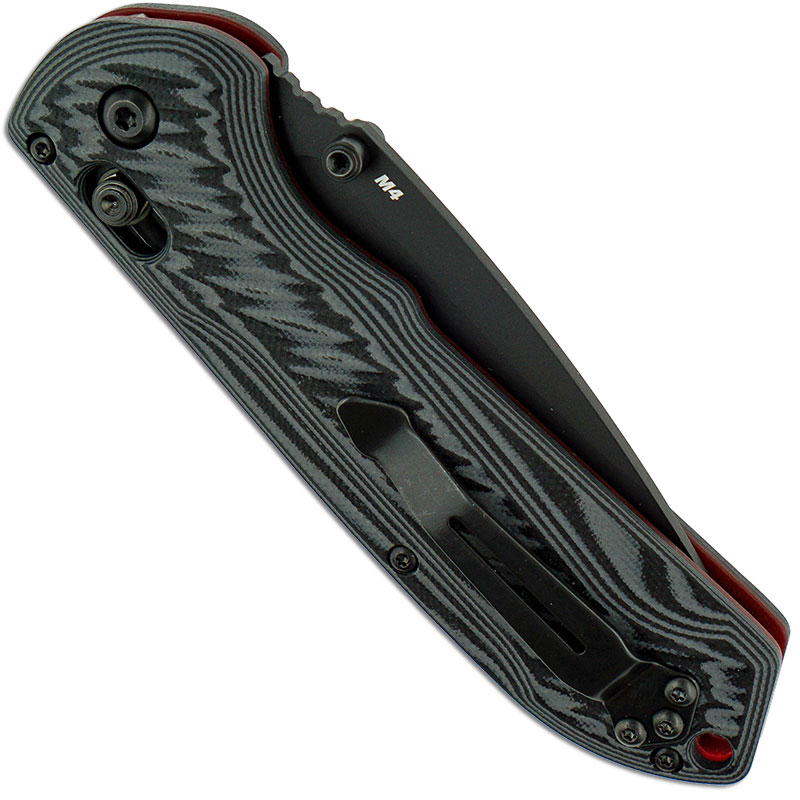 Benchmade 560-1 Freek M4 Knife 560BK-1 Black M4 Steel Drop Point, Gray ...