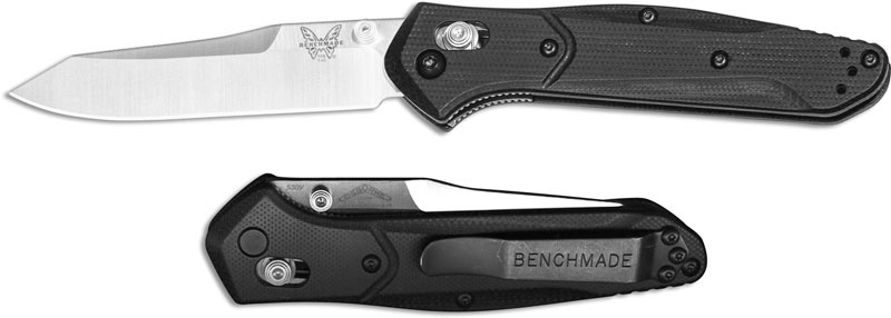 Benchmade 940-2 Osborne EDC Knife Reverse Tanto G10 AXIS Lock Folder ...
