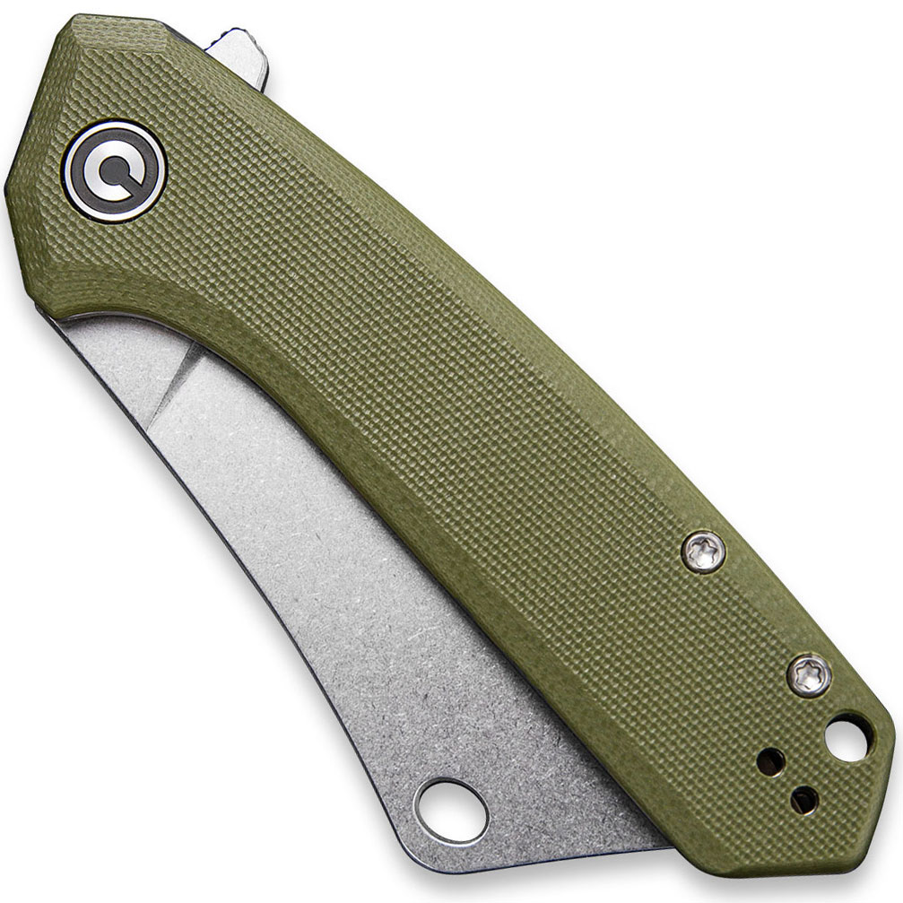 CIVIVI Mini Mastodon Knife C2011A - Stonewash Cleaver Style Blade - OD ...