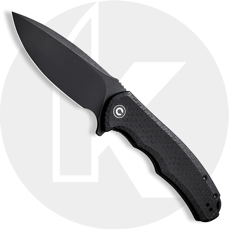 CIVIVI Praxis Knife C803G - Value Price EDC - Black Stonewash Drop ...