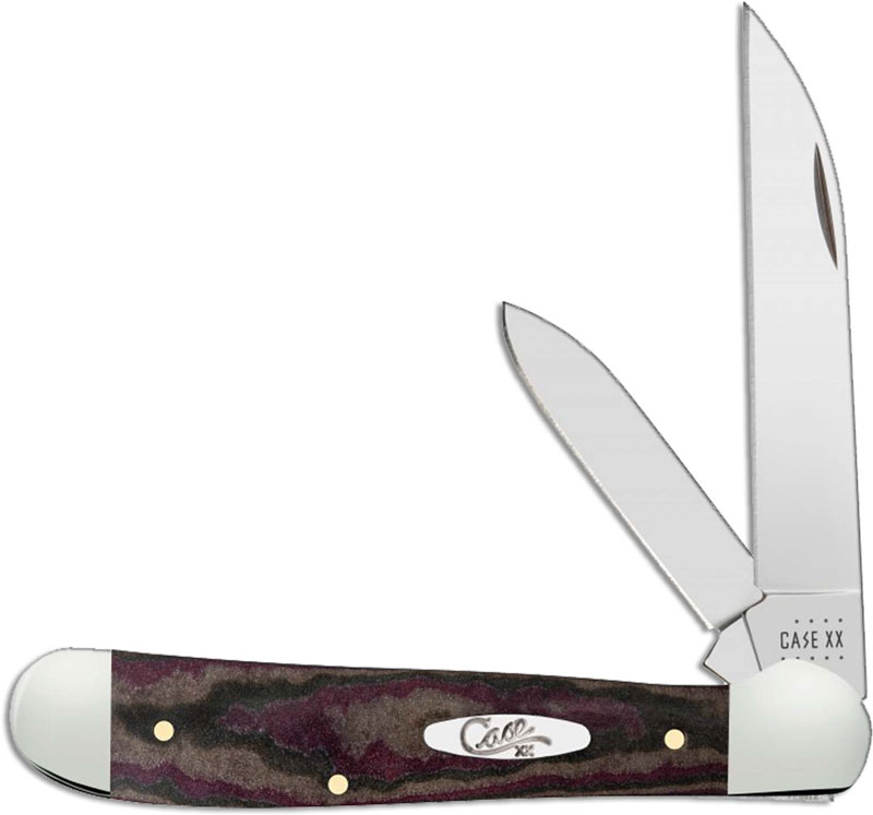 Case Copperhead Knife 13625 Rustic Red Richlite 10249WSS