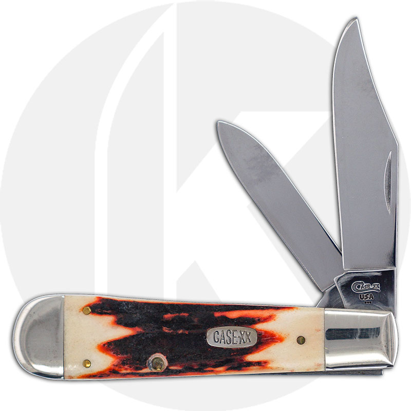 Case Uneven Jack Knife 01712 - Red Stag - R5299 1 / 2SS - Discontinued ...