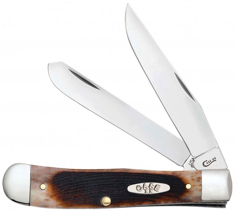 Case Trapper Knife 22750 Brown Bone CV 6254CV