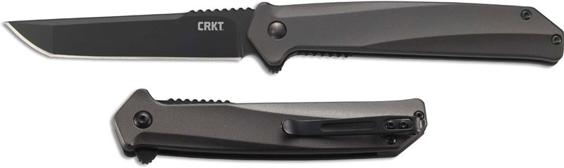 CRKT Helical K500GKP Knife Ken Onion EDC Black D2 Tanto Flipper Folder ...