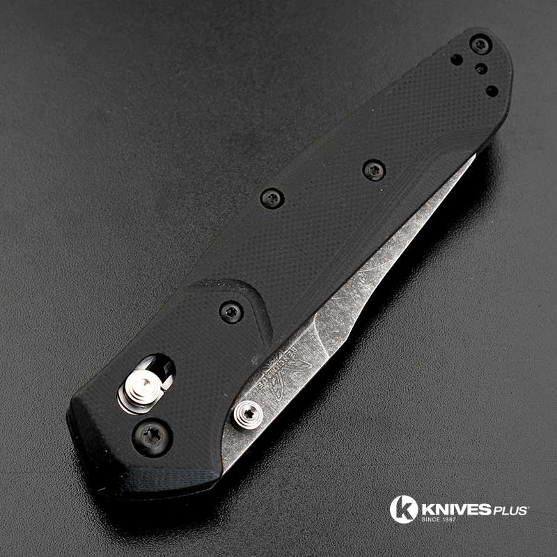 MODIFIED Benchmade 940-2 Osborne Knife - Acid Stonewash - G10 Handle