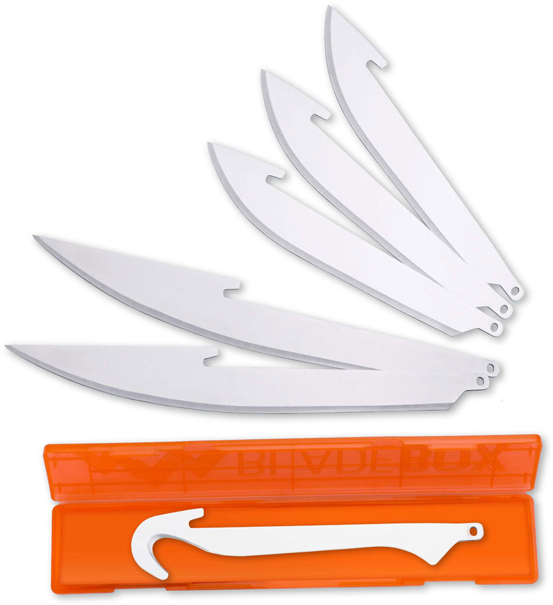 Outdoor Edge RazorSafe Replacement Blades - Combo Blade Set - Set of 6 ...