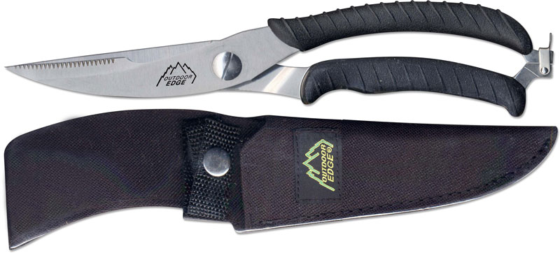 Outdoor Edge Game Shears Spring Loaded With Serrated Edge, 51% OFF