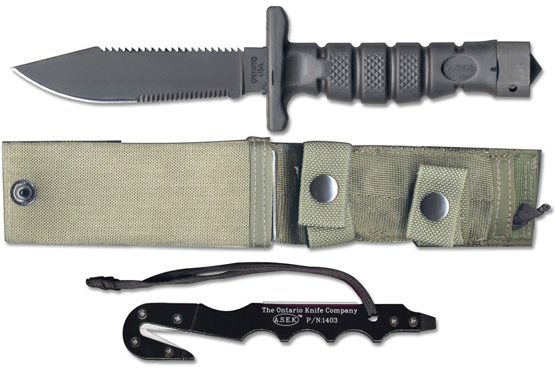 Ontario 1400 ASEK Survival Knife System (was SKU ASEK)
