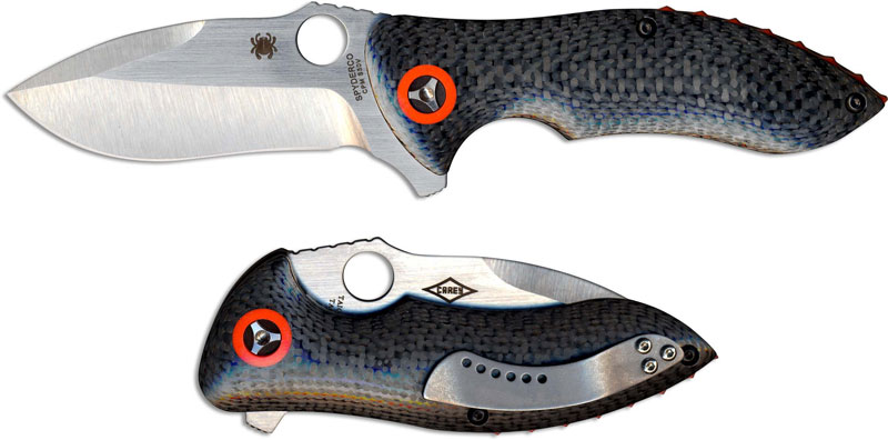 Spyderco Rubicon Knife, SP-C187CFP -Discontinued Item √ Serial # - BNIB