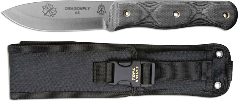 TOPS Knives D Fly 4.5 DFLY-4.5 - Caleb Musgrave - Bead Blast 1095 Steel ...