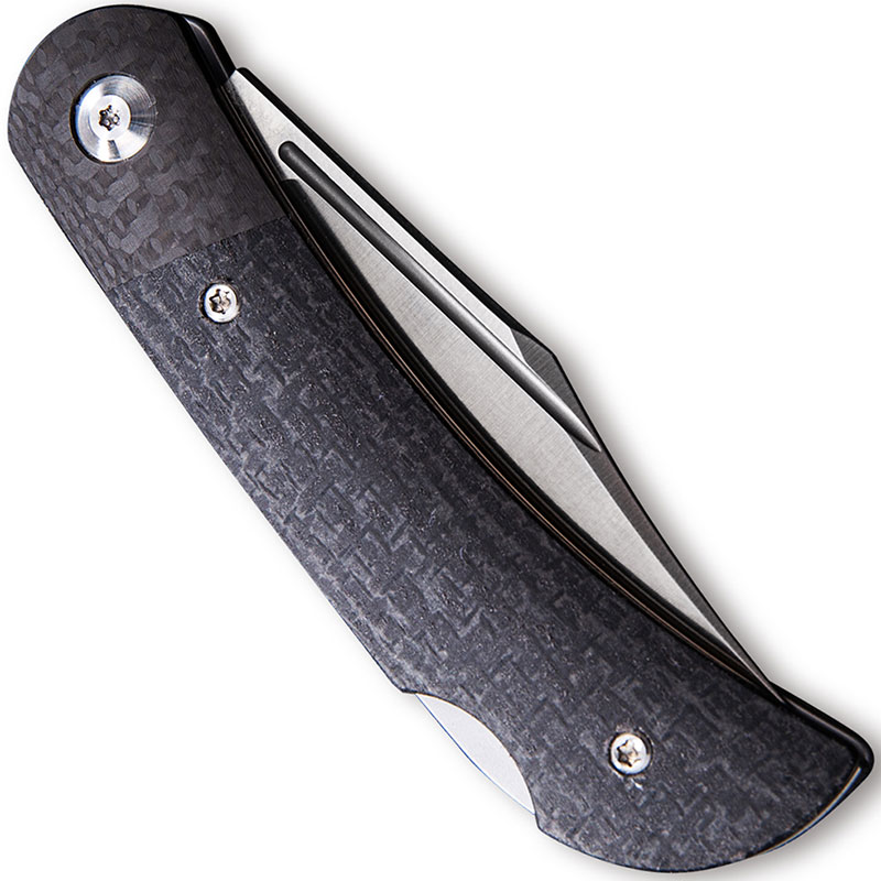 CIVIVI Rustic Gent Knife C914D - Satin D2 Clip Point - Black Micarta ...