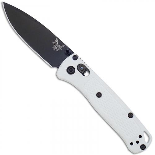 Benchmade Mini Bugout 533BK-1 Knife - Black S30V Drop Point - White ...