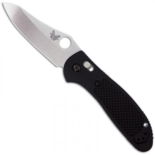 Benchmade 550 Griptilian Knife Mel Pardue S30V Sheepfoot Black GFN AXIS ...