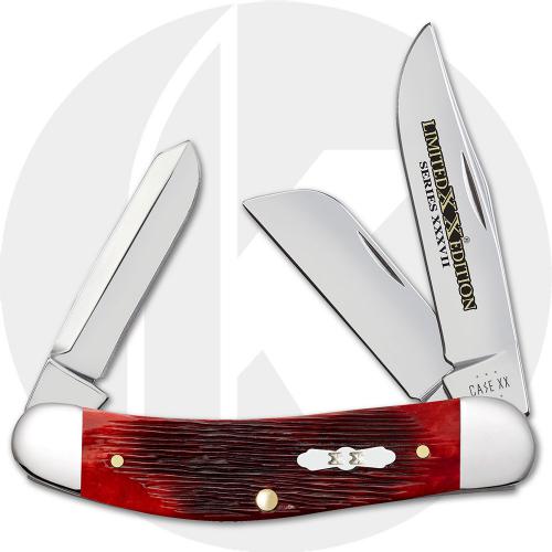 Case Limited Edition XXXVII Sowbelly 12212 Knife - Barnboard Jigged Old ...