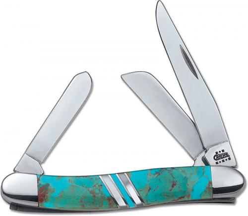 Case Medium Stockman Knife 1286 - Exotic Turquoise - EX318SS ...