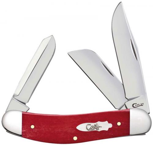 Case Sowbelly Knife 60548 Smooth Dark Red Bone TB6339SS