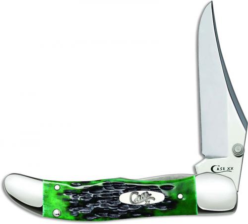 Case Kickstart Mid Folding Hunter Knife 09782 Pocket Worn Bermuda Green ...