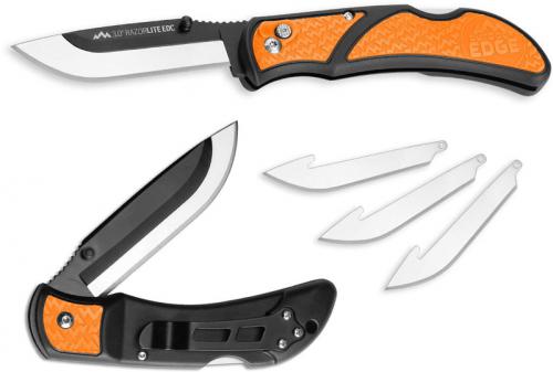 Outdoor Edge Razor Lite EDC 3.0 - Replaceable Blade Knife - Orange ...
